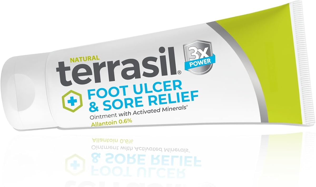 Terrasil Foot Ulcer Cream & Sore Relief 3oz | Review & Rating