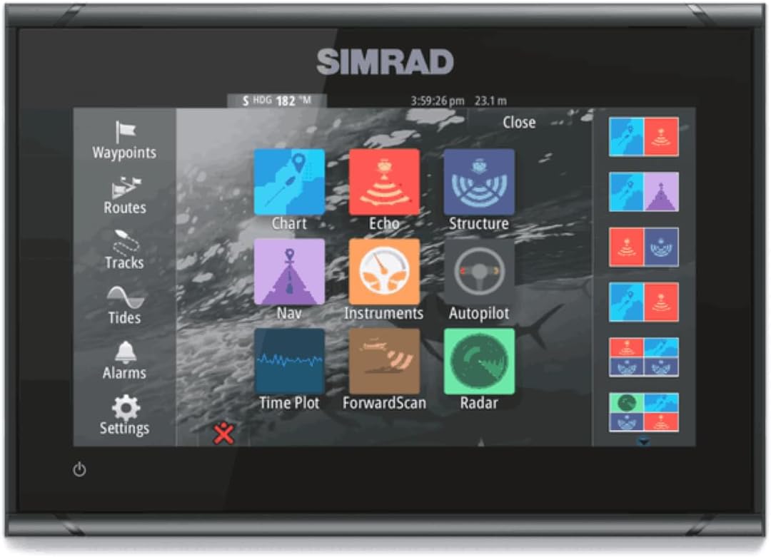 Simrad GO9 XSE 9-inch Chartplotter and Fish Finder | Review & Rating