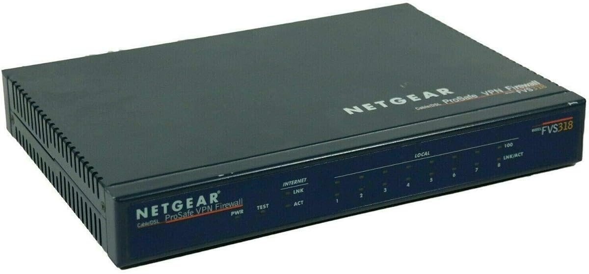 NETGEAR FVS318 ProSafe VPN Firewall | Review & Rating