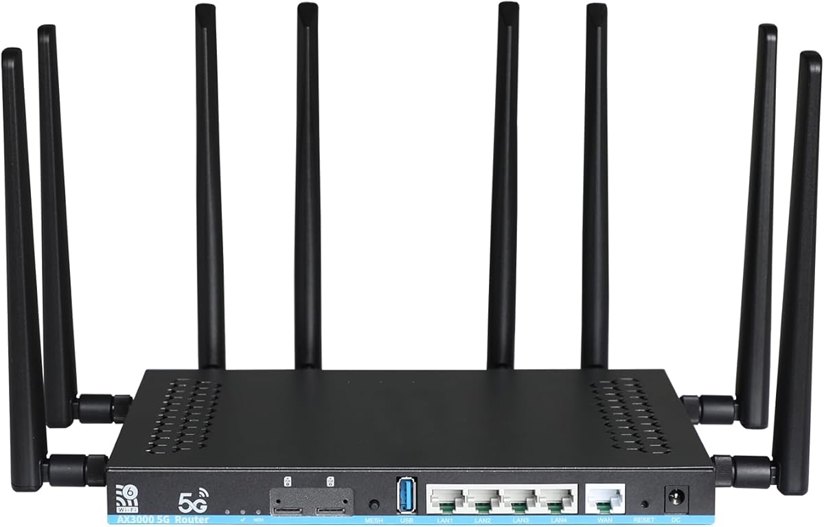 Wiflyer Z8102AX-T-RM520NGL 5G WiFi 6 Router | Review & Rating