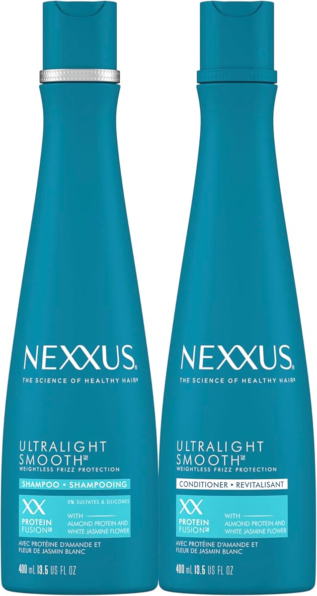 Nexxus Ultralight Smooth Shampoo & Conditioner, 13.5oz (Pack of 2 ...