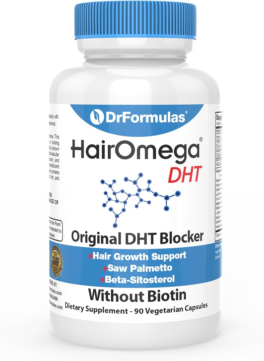 DrFormulas HairOmega Original DHT Blocker 45-Day Supply | Review & Rating