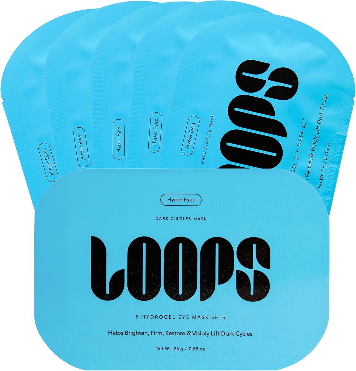 LOOPS Hyper Smooth Eye Hydrogel Eye Mask - 5 Pc | Review & Rating