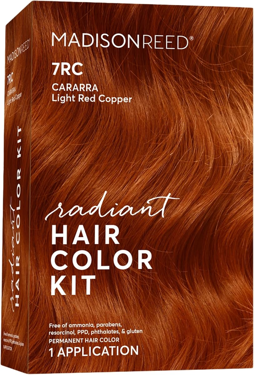 Madison Reed Radiant Hair Color Kit 7RC Carrara Crimson | Review & Rating